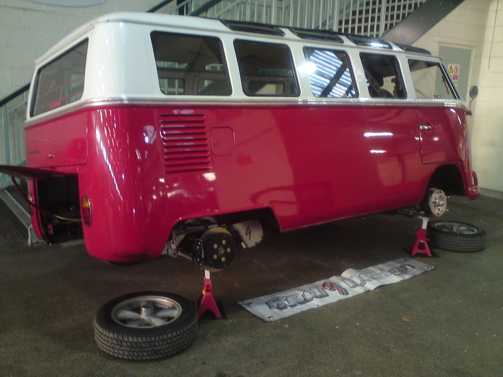 EZ RIDER TWIN WISHBONE/COILOVER IRS FOR SPLIT SCREEN